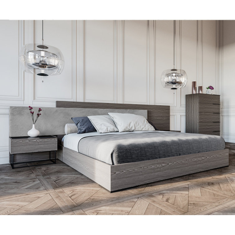 Saltz 3 Piece Bedroom Set Mercury Row Size Queen